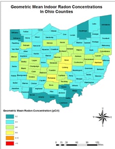 What Is The Average Level of Radon in an Ohio Home?